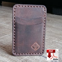 Playing Card Holder - Easy Sewing Pattern Step-by-step Instructions 5 ...