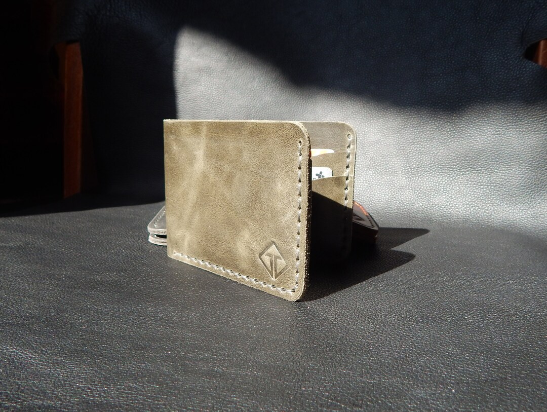 Full Handmade Work! Personalized Wallet for Man! 100% Leather ! Mens ...