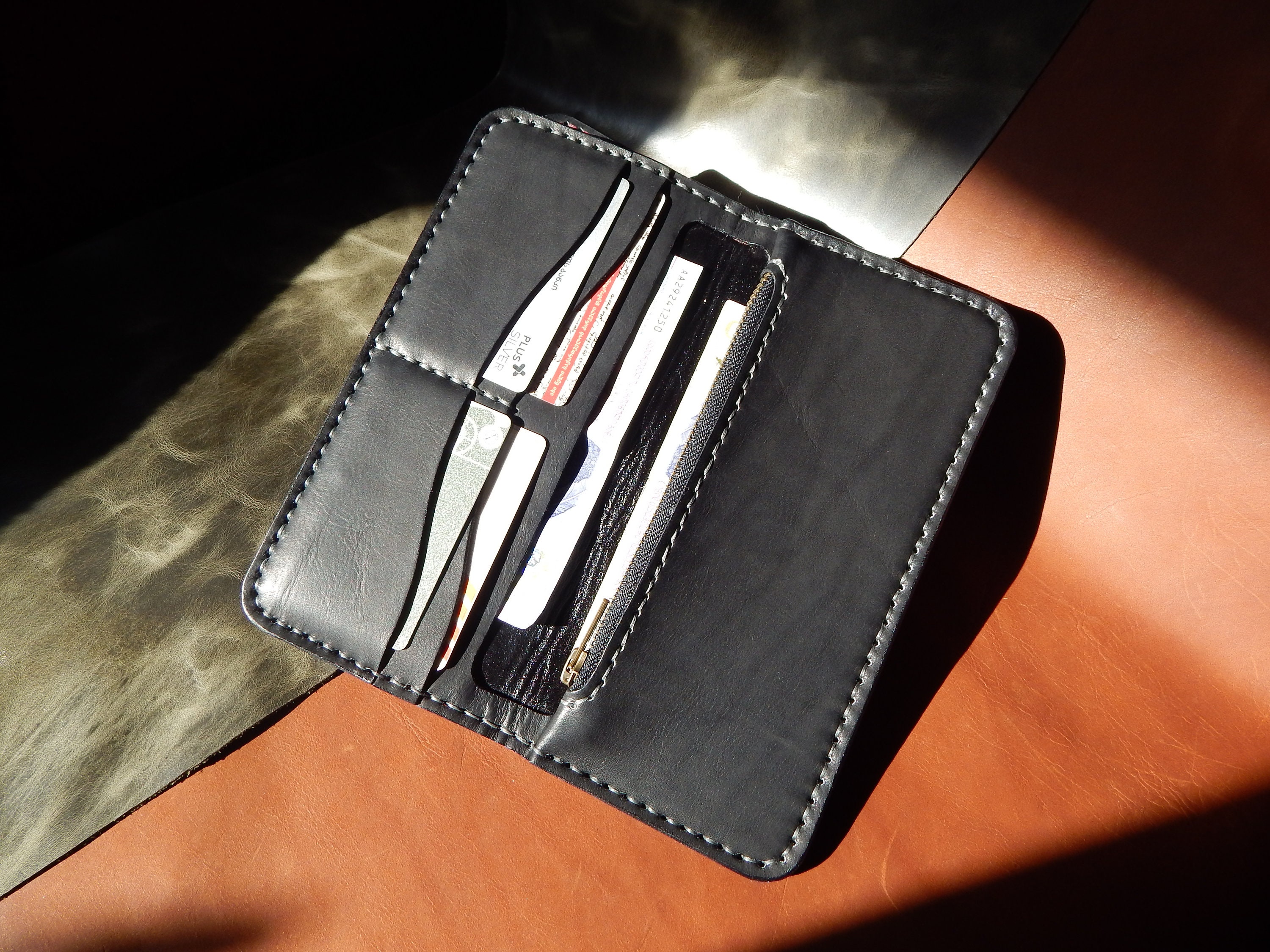 Long Wallet for Man for Women Personalized Wallet Mens | Etsy