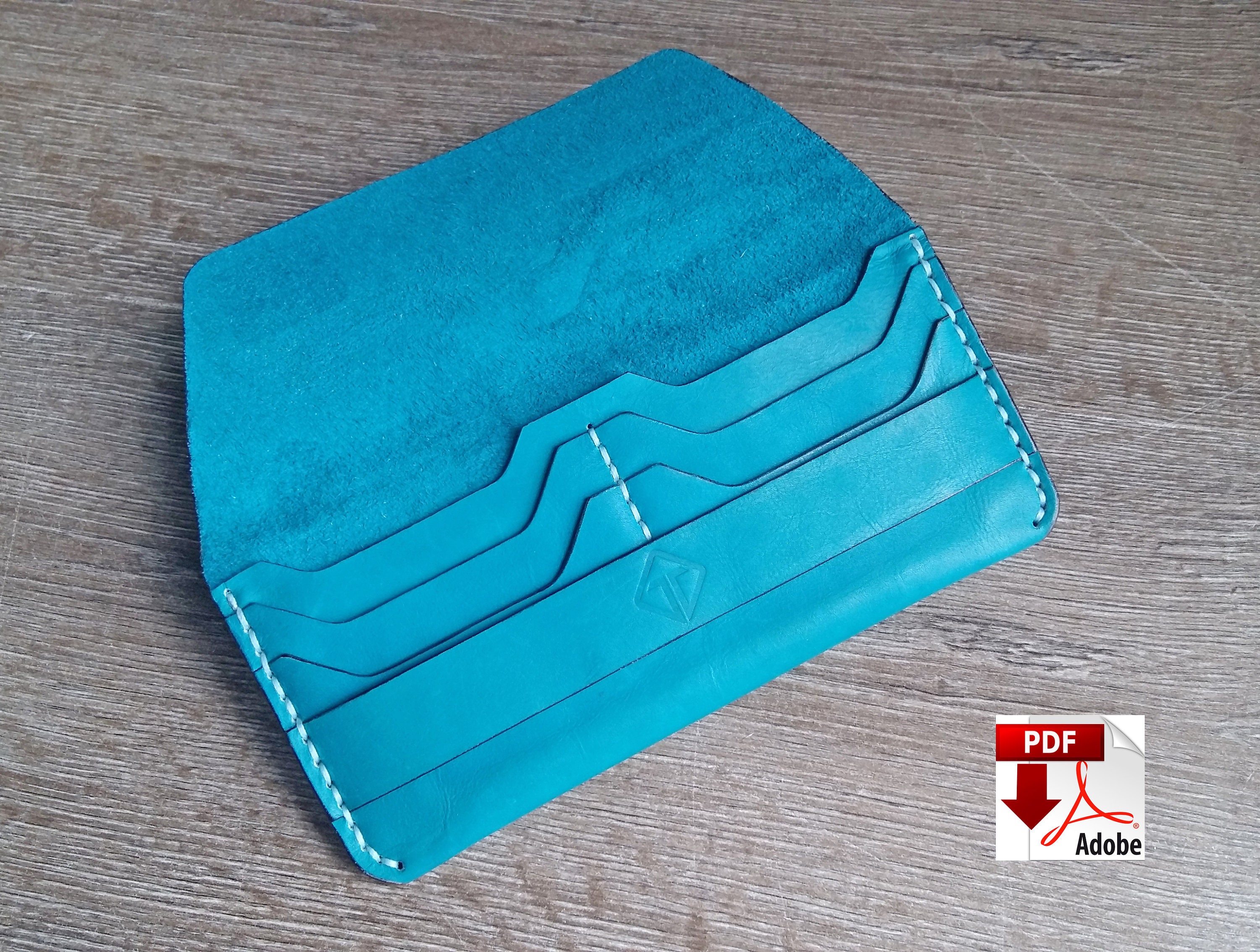 PDF Long Wallet Pattern Minimalist Wallet Pattern Pattern - Etsy