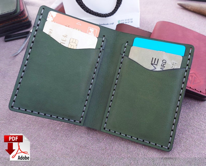 Wallet Pattern PDF Bifold Wallet Pattern Wallet Pattern - Etsy