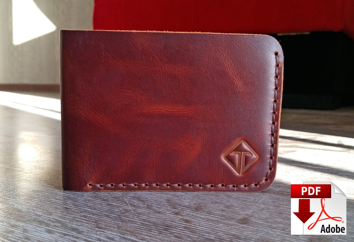PDF Wallet Pattern Bifold Wallet Pattern Leather Wallet | Etsy