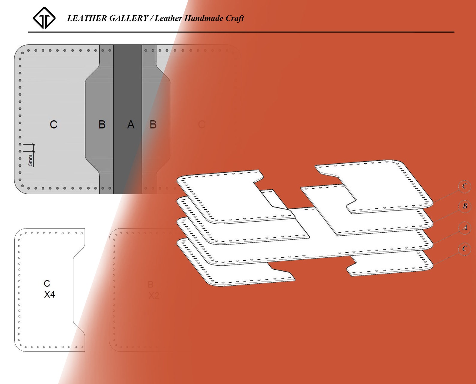 Card Holder PDF Pattern | Wallet Pattern - Etsy