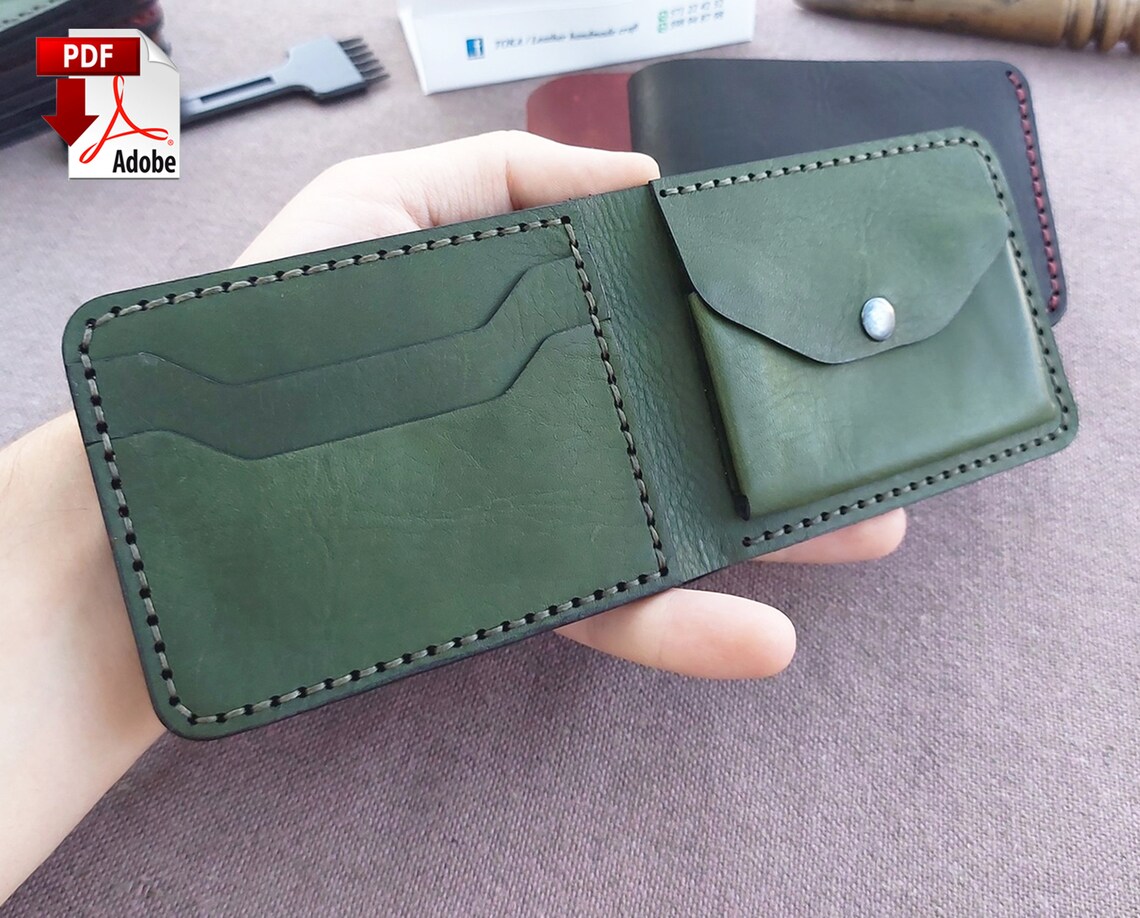 Wallet Pattern PDF Wallet Pattern Bifold Wallet Pattern - Etsy