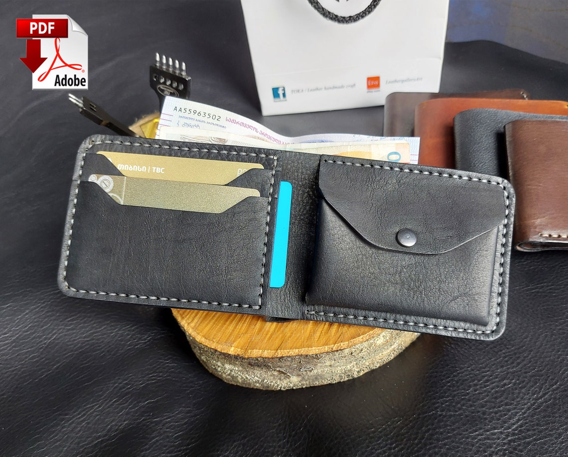 Wallet Pattern Wallet Pattern PDF Bifold Wallet Pattern - Etsy