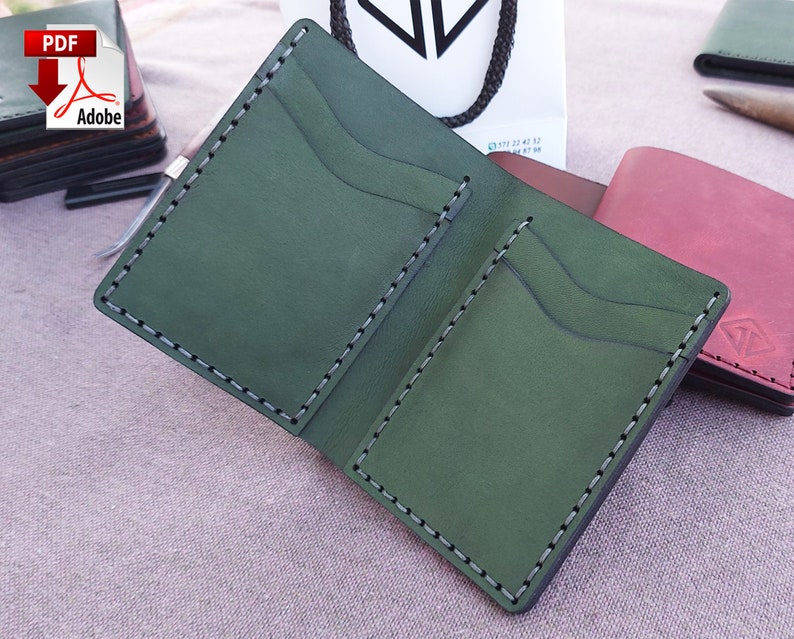 Wallet Pattern PDF Bifold Wallet Pattern Wallet Pattern - Etsy