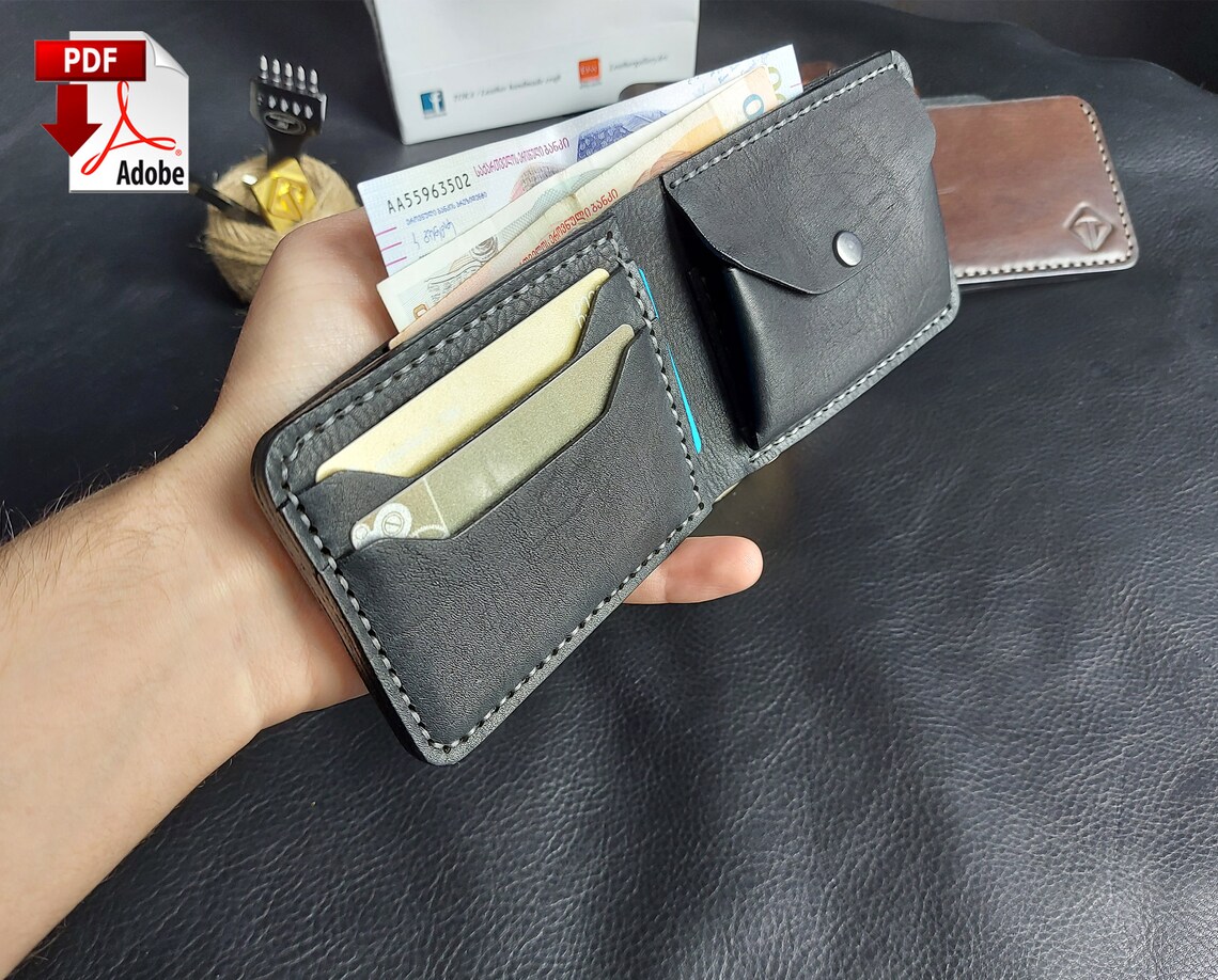 Wallet Pattern Wallet Pattern PDF Bifold Wallet Pattern - Etsy