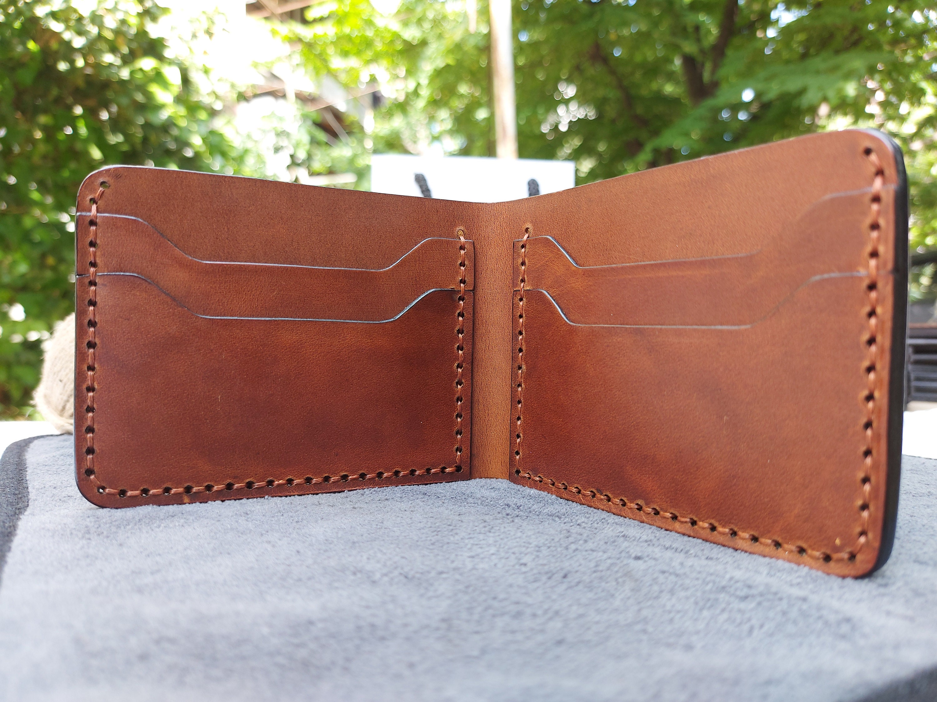 PDF Wallet Pattern Leather Bifold Wallet Minimalist Wallet - Etsy