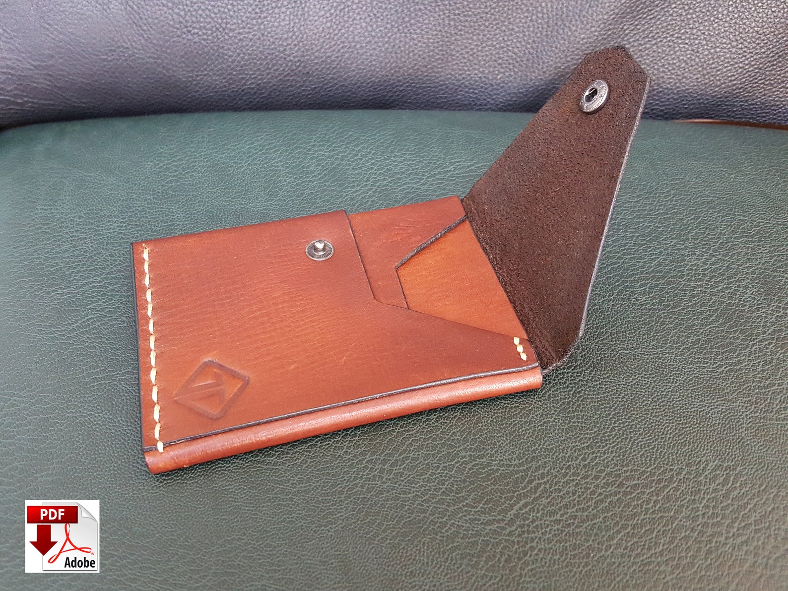 PDF Wallet Pattern Minimalist Wallet Pattern PDF Wallet | Etsy