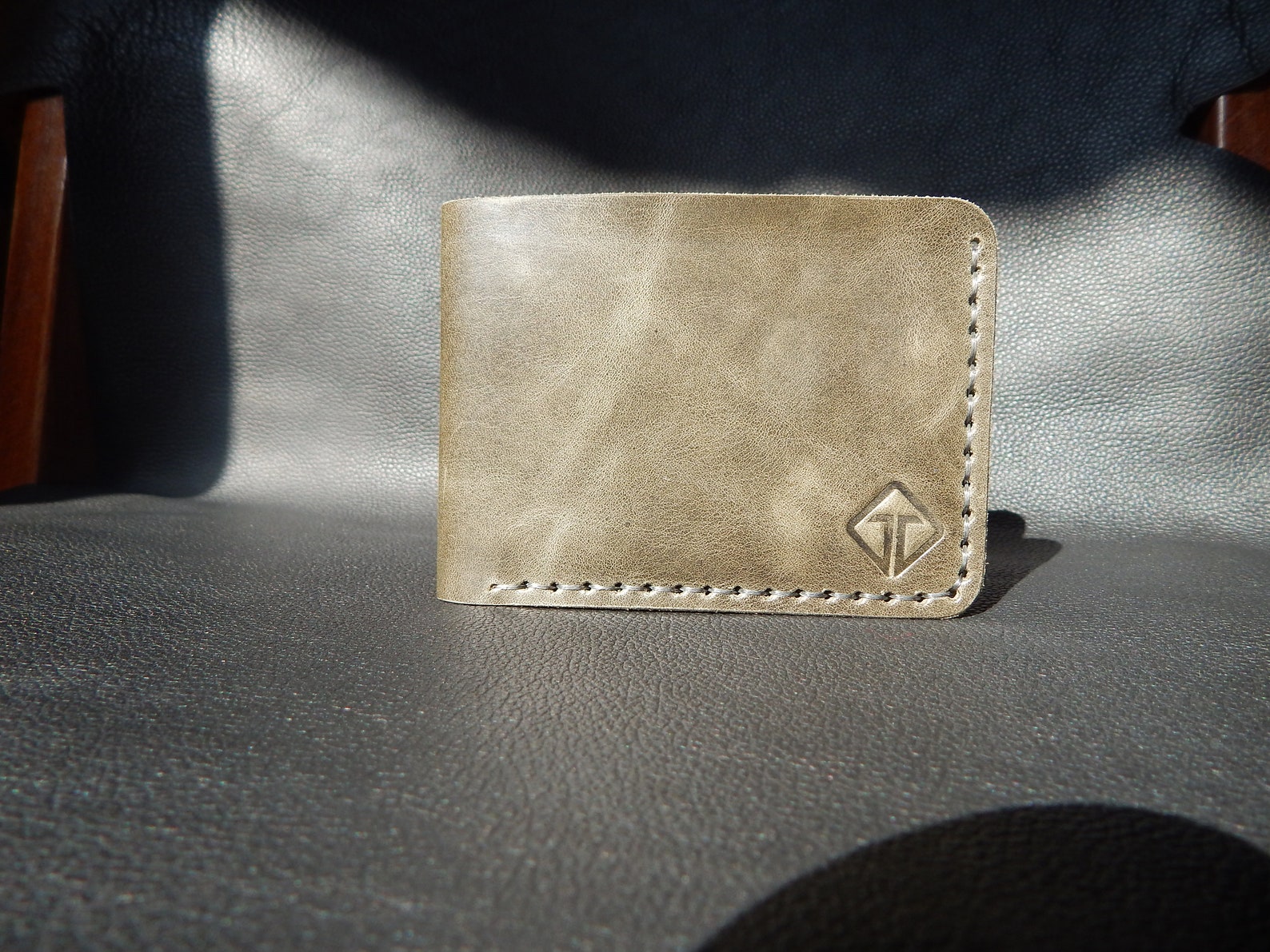 Full Handmade Work! Personalized Wallet for Man! 100% Leather ! Mens ...