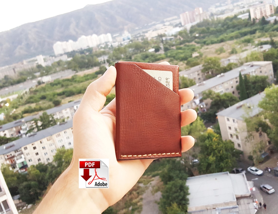 PDF Wallet Pattern Minimalist Wallet Pattern PDF Wallet | Etsy