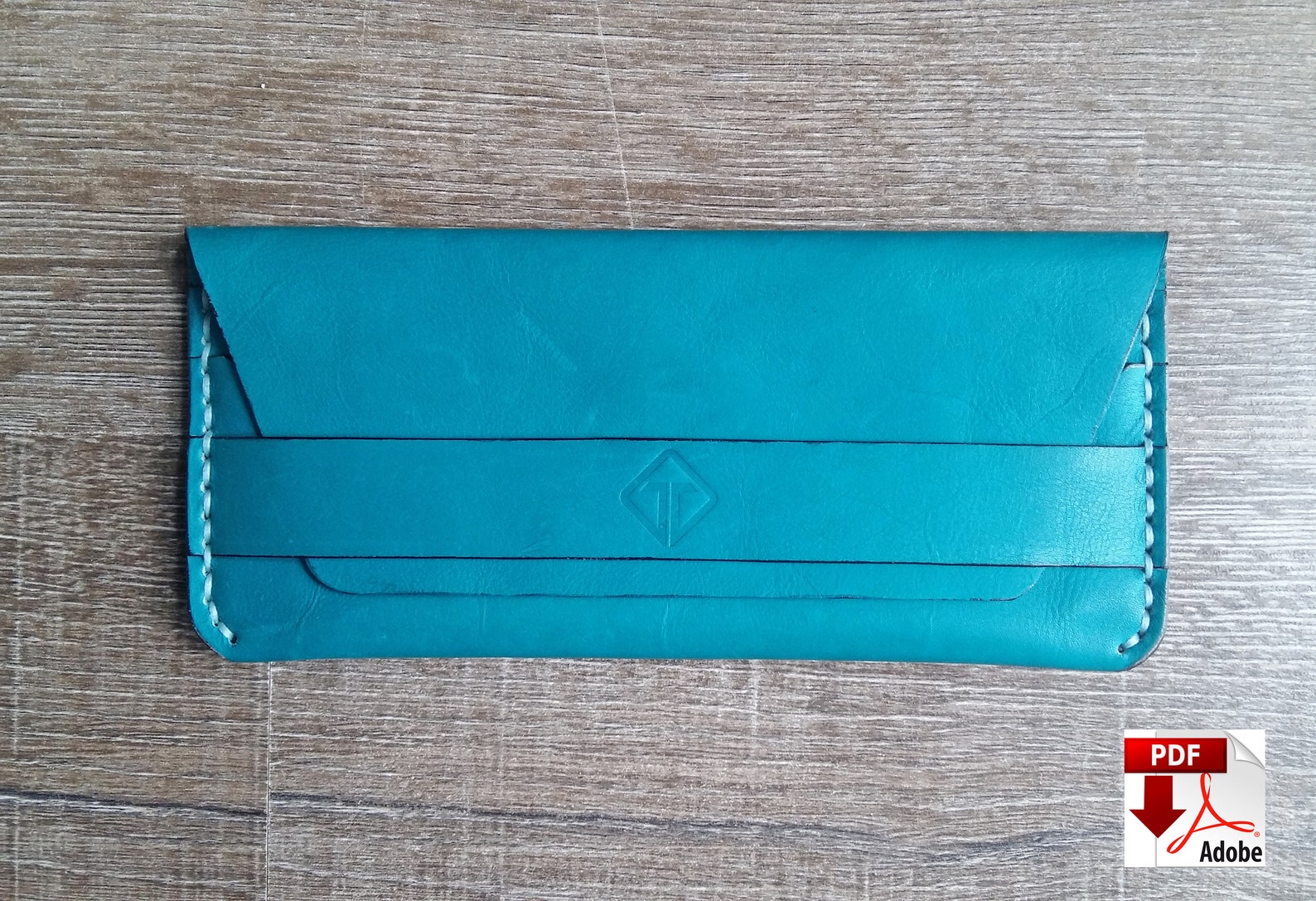 PDF Long Wallet Pattern Minimalist Wallet Pattern Pattern - Etsy