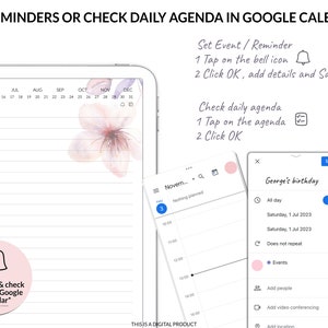 Digital Daily Journal, Aesthetic Digital Notebook, Digital Notes ...