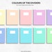 Digital Index Folder Organizer for Digital Notebook Templates and ...