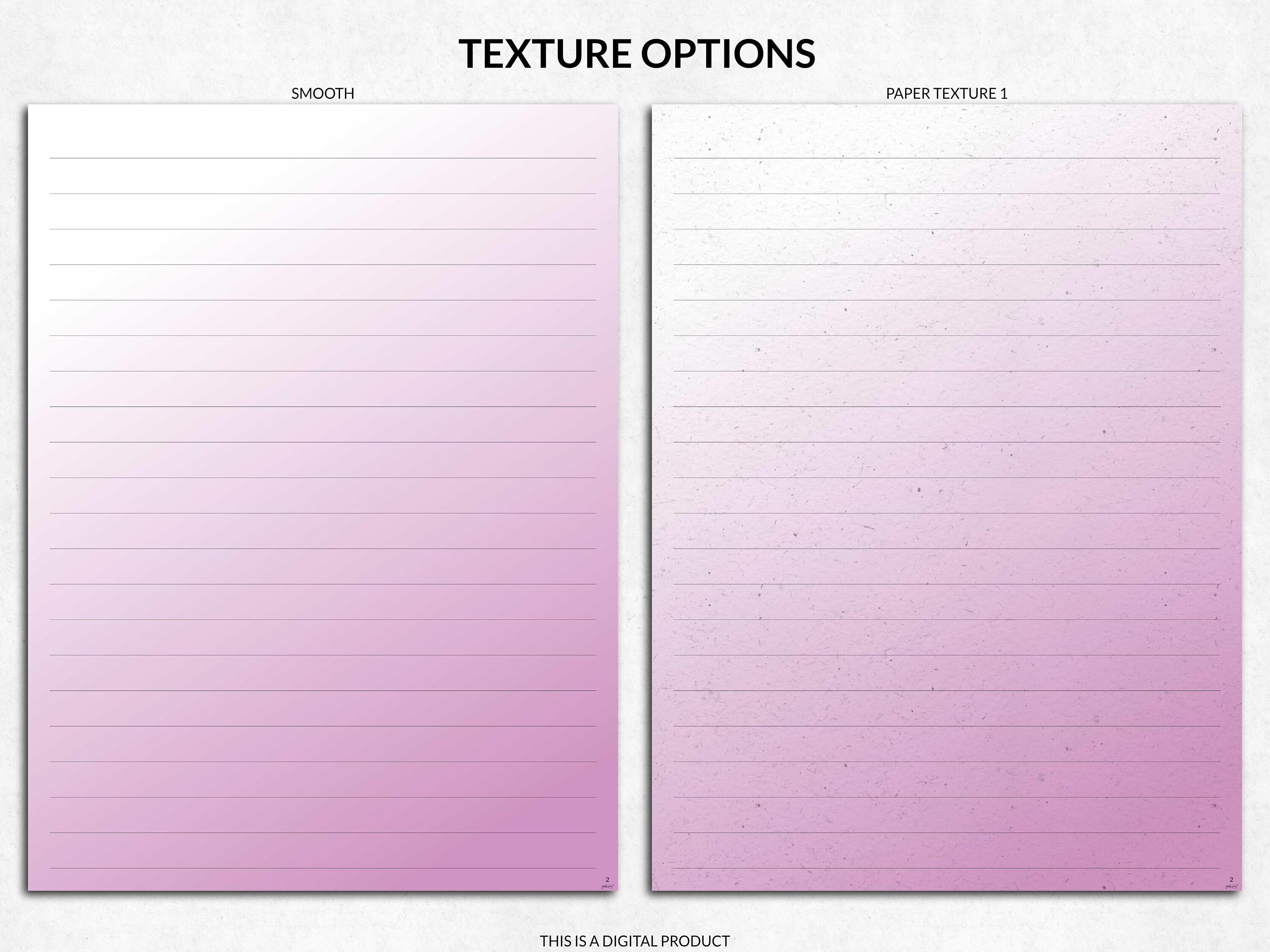 Gradient Digital Notebook Paper Digital Notepaper Templates - Etsy