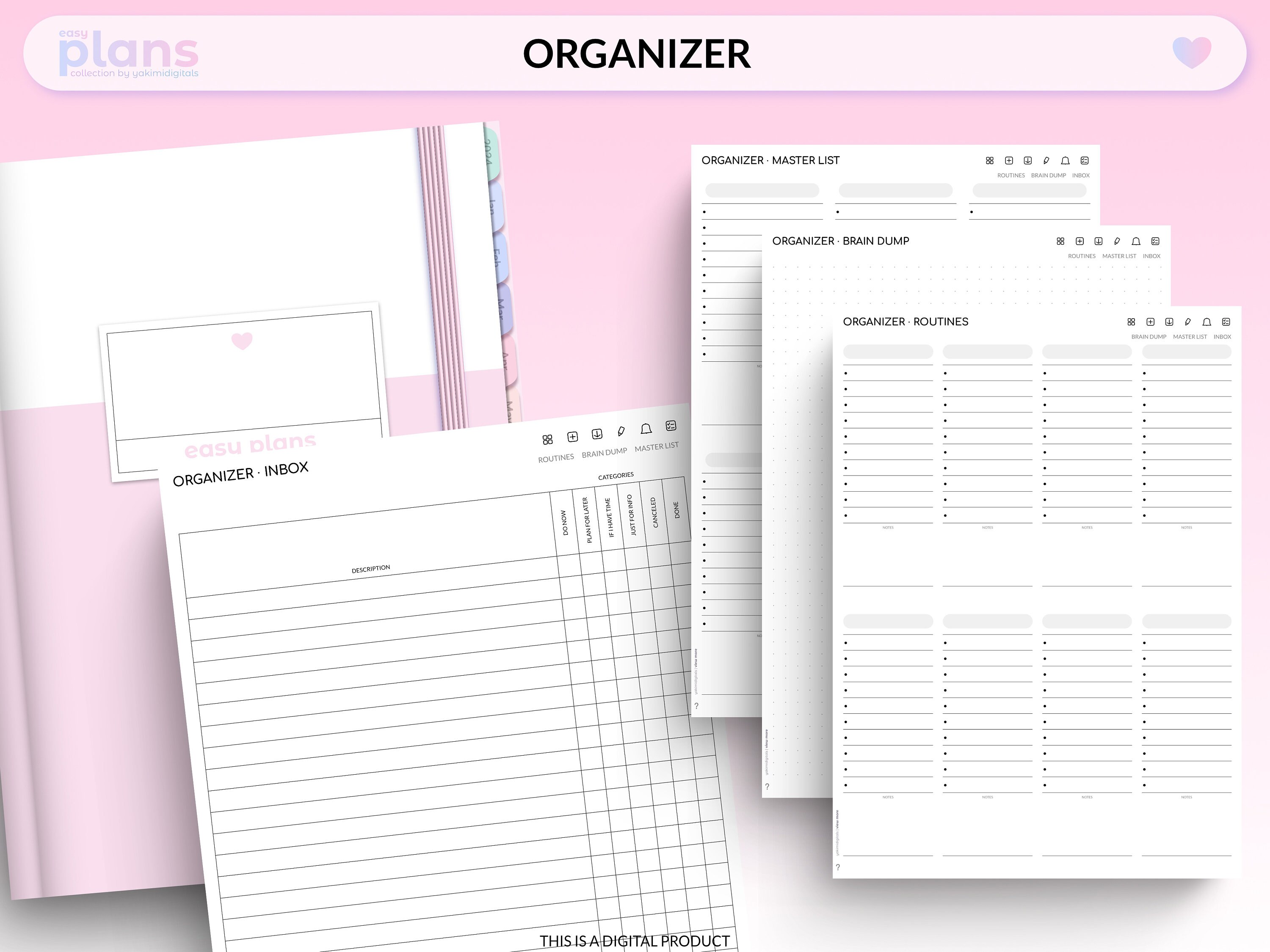 2024 Digital Planner for Goodnotes Noteshelf Notability Penly, Digital ...