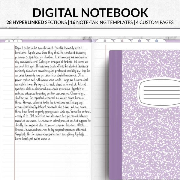 Goodnotes Notebook - Etsy