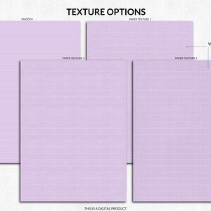 Digital Notebook Goodnotes Purple Templates, Digital Note Taking ...