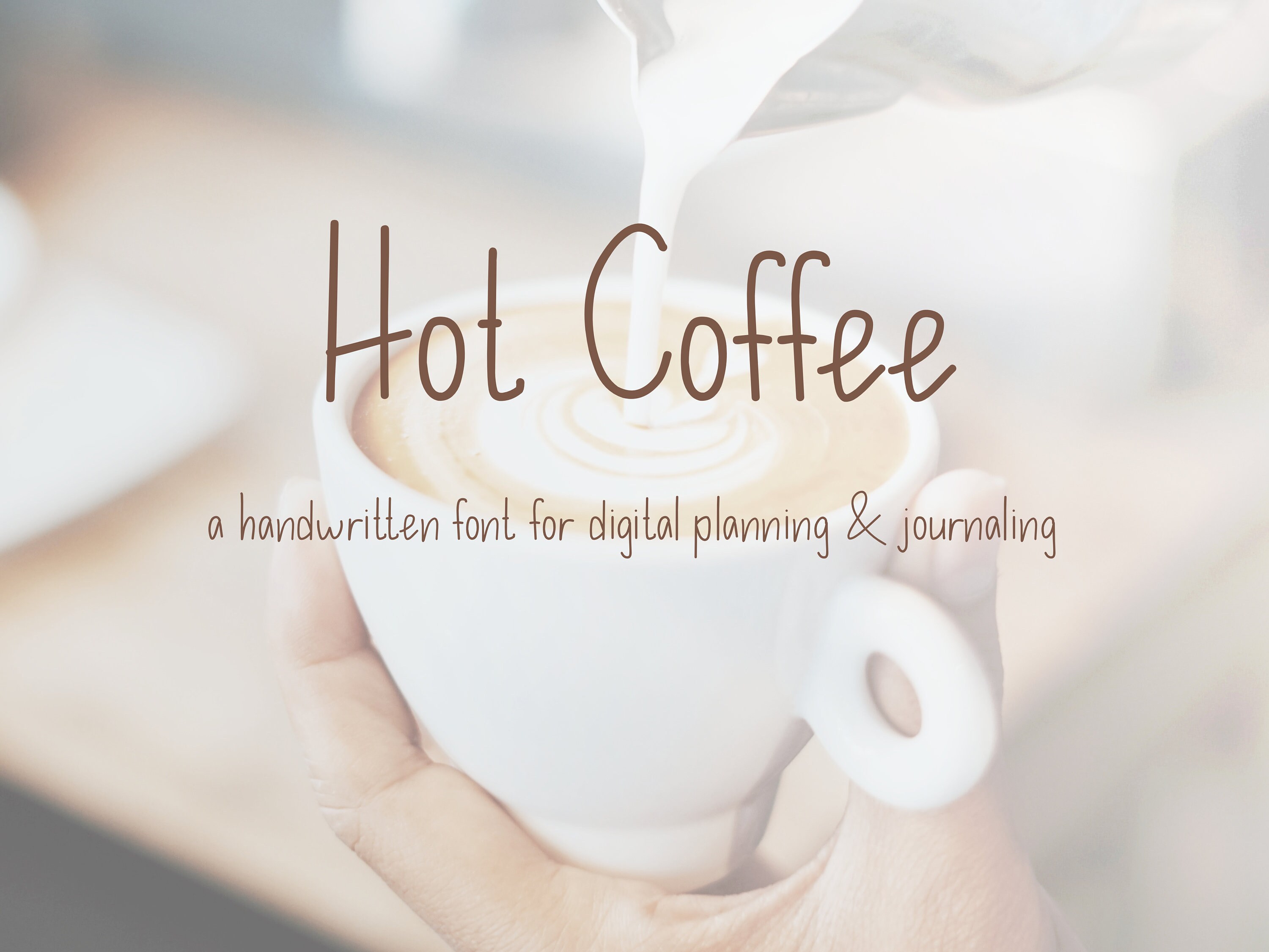 Handwritten Font for Digital Planning Journaling Note-taking ...