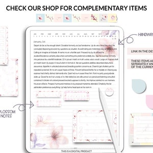 Digital Daily Journal, Aesthetic Digital Notebook, Digital Notes ...