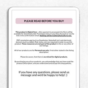 Digital Notes Organizer, Digital Index Folder for Digital Notebook ...