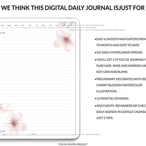 Digital Daily Journal, Aesthetic Digital Notebook, Digital Notes ...