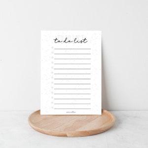 To Do List Pad A6 50 Sheets Notepad Task Pad Block List Weekly Planner ...