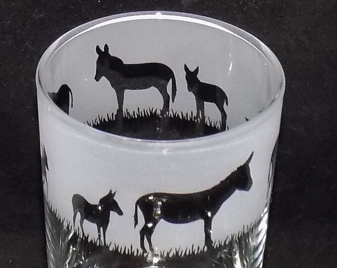 Decoupage Light up Donkey Bottle Light up Wine Bottle Donkey - Etsy UK