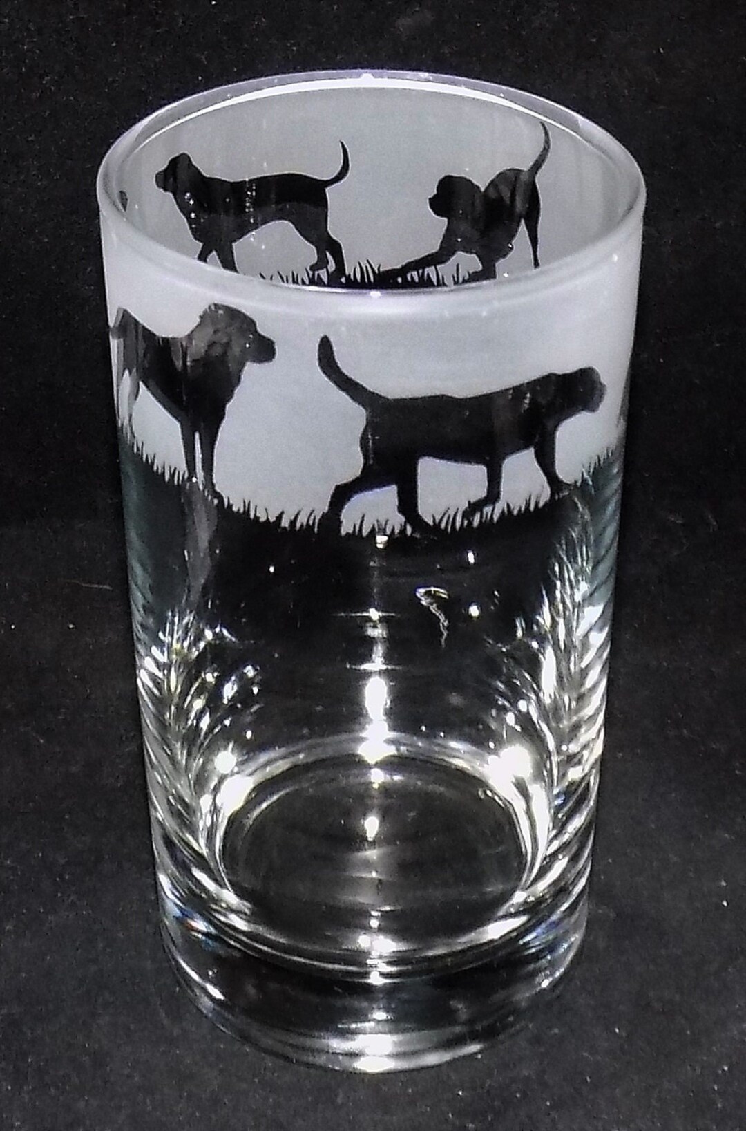 Hand Etched 'LABRADOR' Dog Hiball Glass With Gift Box Unique & Personal ...