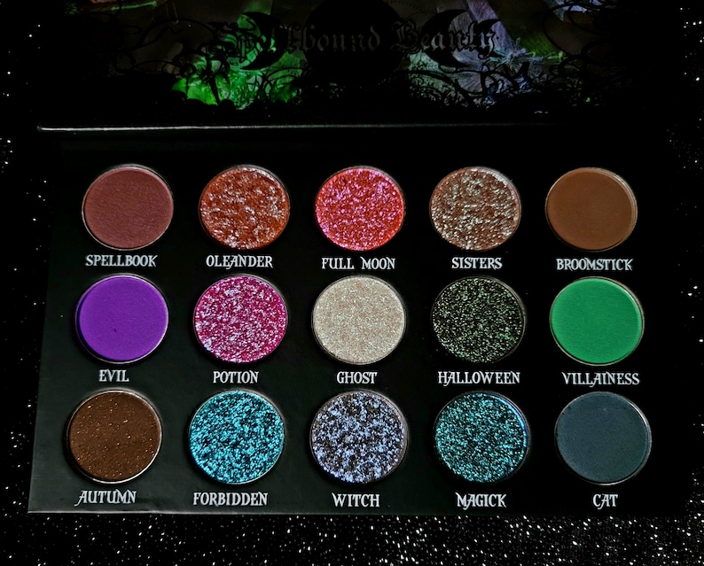 Witchcraft Eyeshadow Palette by Spellbound Beauty - Etsy