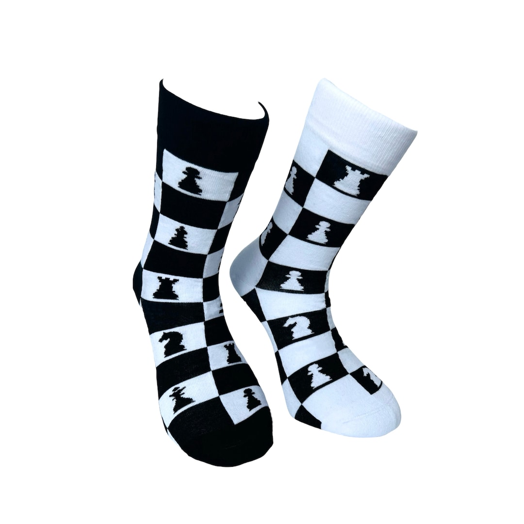 Chess Men's Socks, Chess Novelty Gift for Men, Christmas Gift, Birthday ...