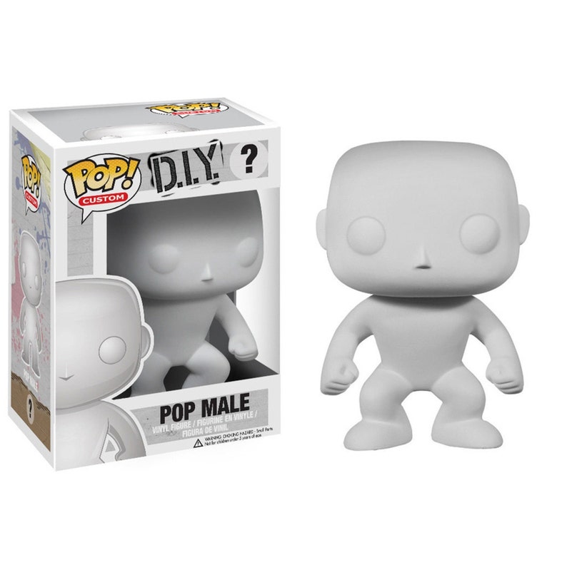 Funko Pop Blank DIY Figure - Etsy