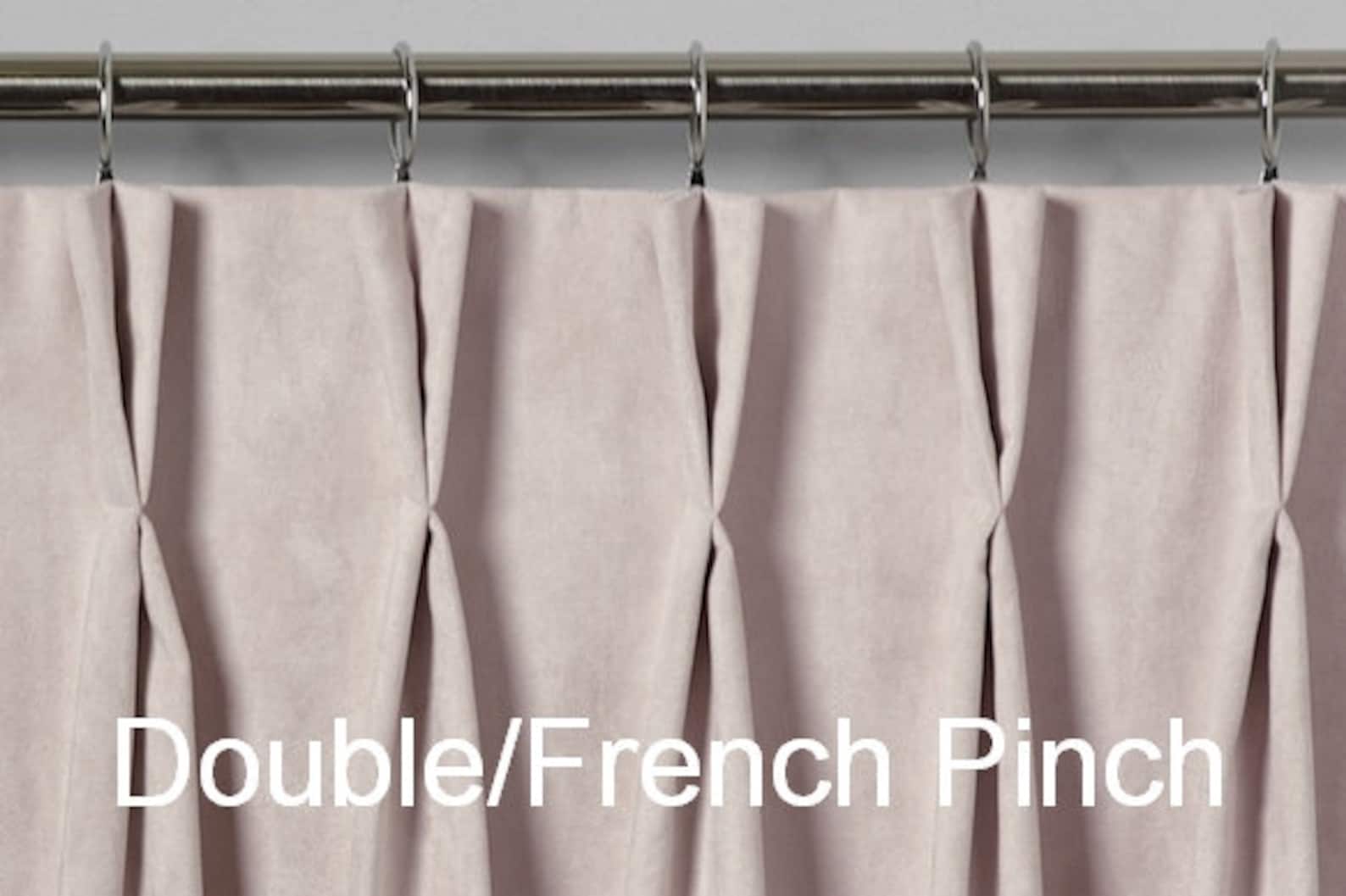 For Double french Pich Pleats Pencil Pleats Top to Your - Etsy