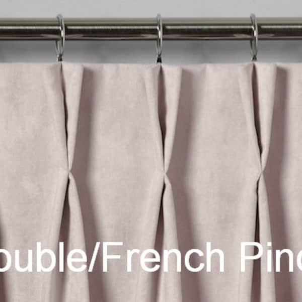 French Pleat Curtains - Etsy
