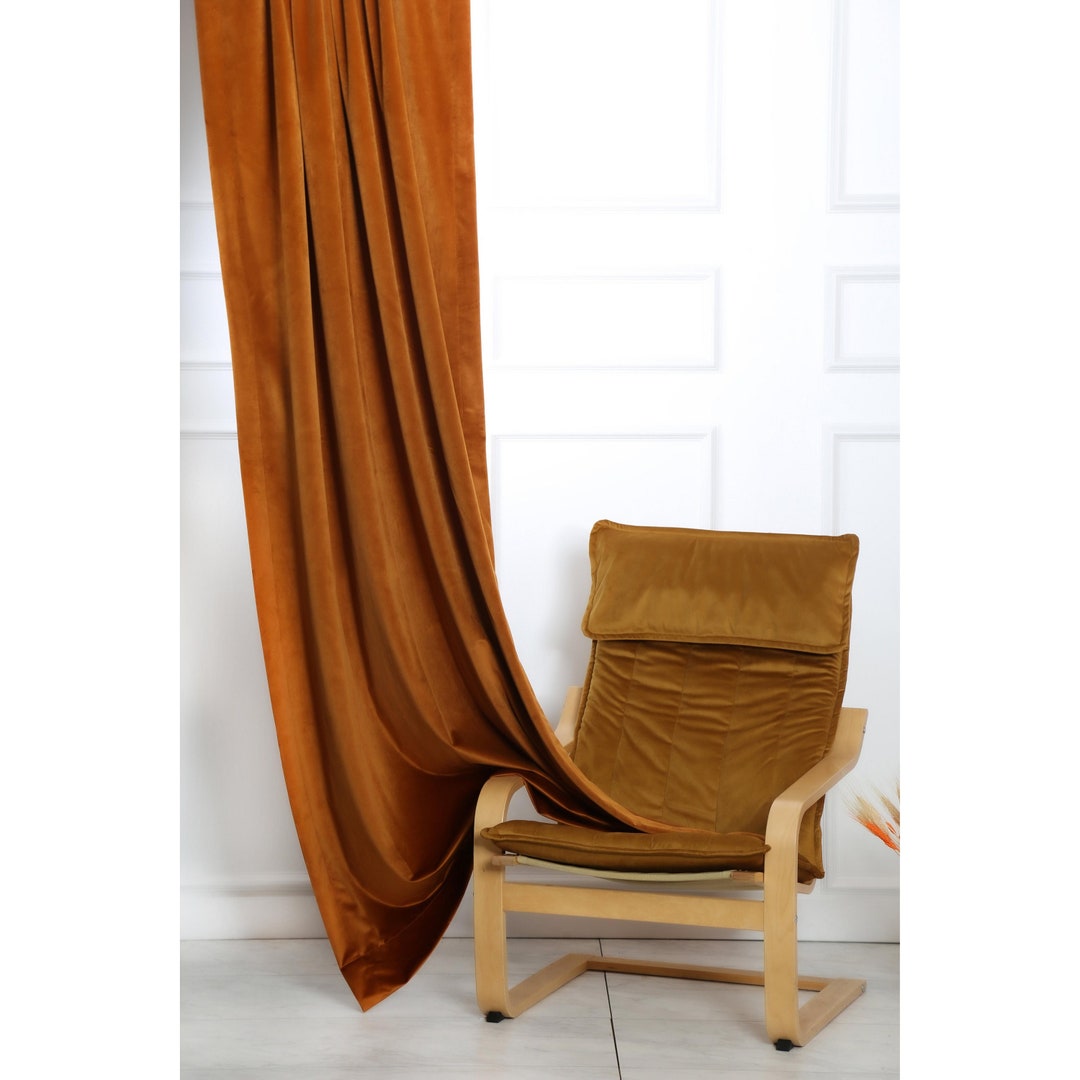 Velvet Curtains for Living Room, Custom Curtains, Curtains Bedroom ...