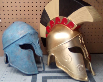 DIY Spartan Helmet Eva Foam Helmet Template Pattern Blueprint Pdf ...