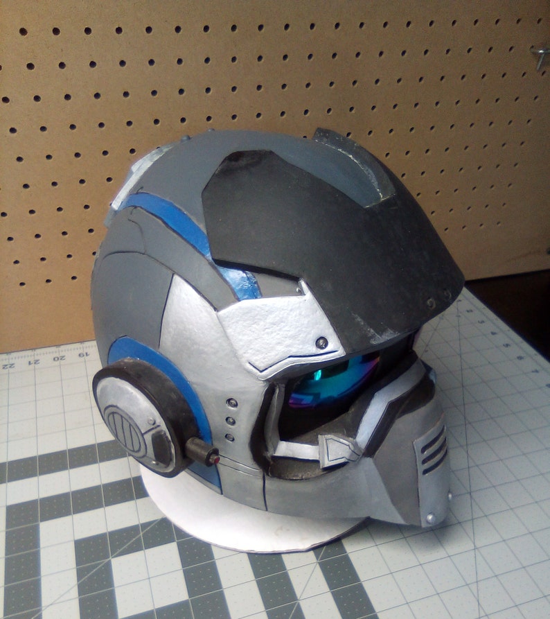 DIY Gears of War COG Helmet EVA Foam Template - Etsy
