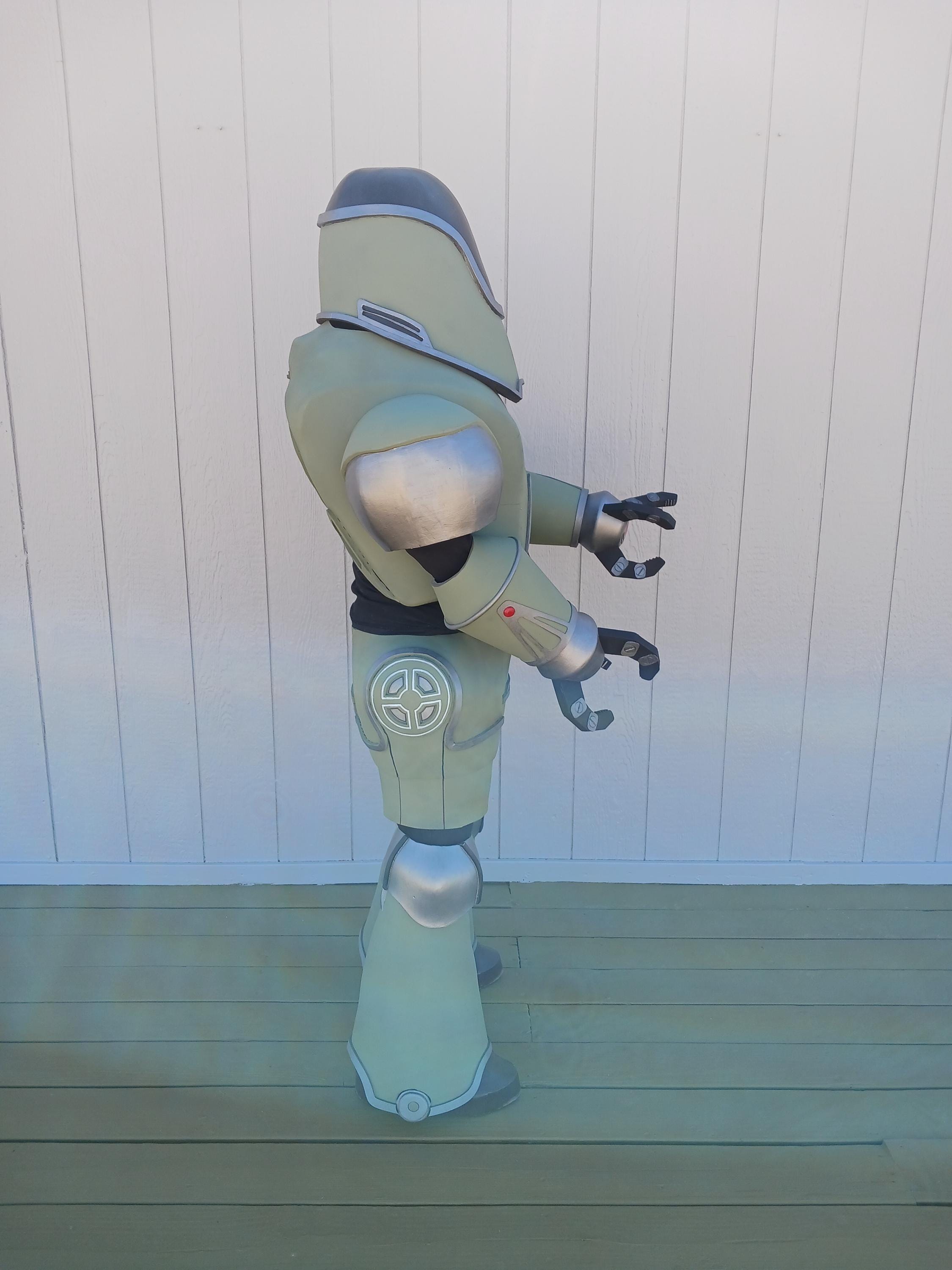 DIY Life Size Fallout Protectron Robot EVA Foam Template - Etsy