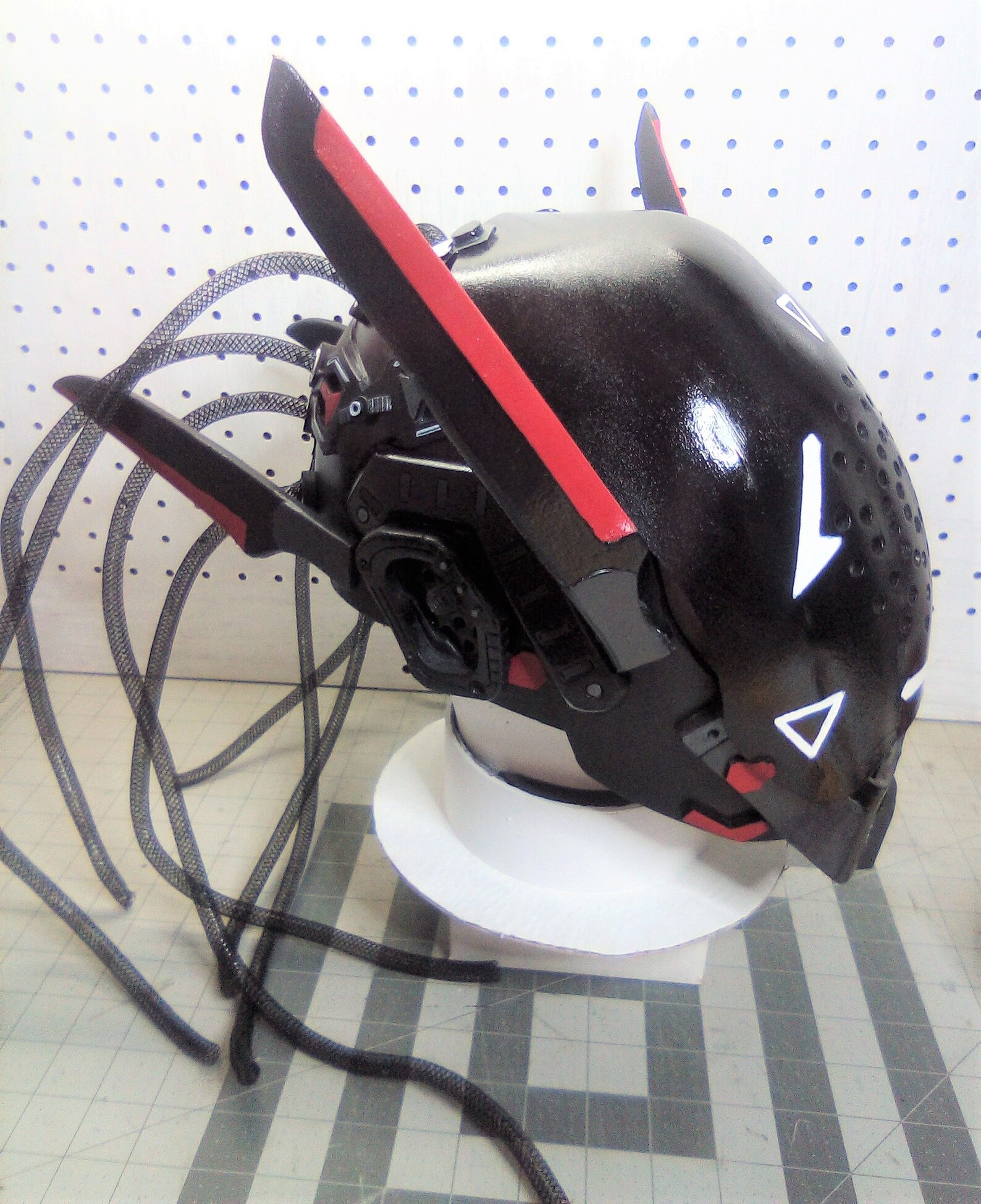 DIY Cyberpunk Techwear Pilot Helmet EVA Foam Template - Etsy