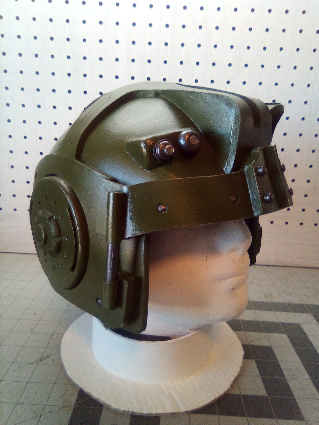 DIY Fallout Combat Helmet EVA Foam Template - Etsy