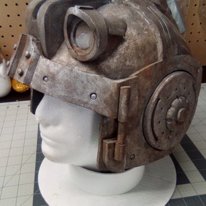 DIY Fallout Combat Helmet EVA Foam Template - Etsy