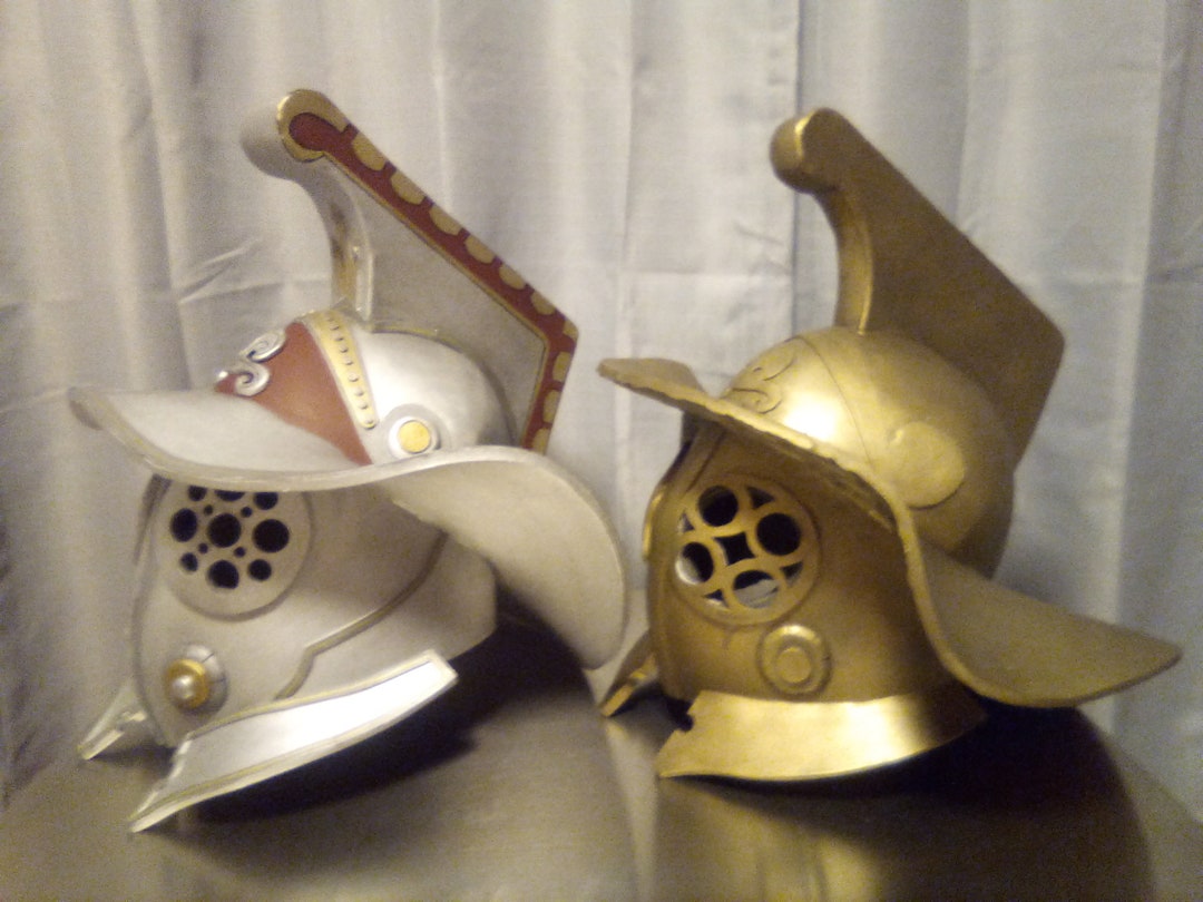 DIY Roman Gladiator Helmet EVA Foam Template - Etsy
