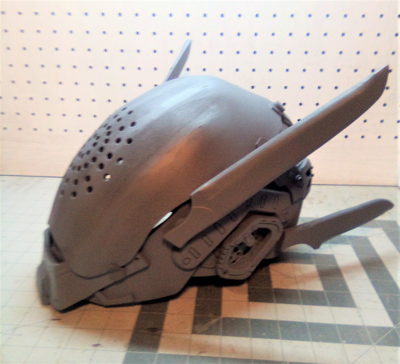 DIY Cyberpunk Techwear Pilot Helmet EVA Foam Template - Etsy