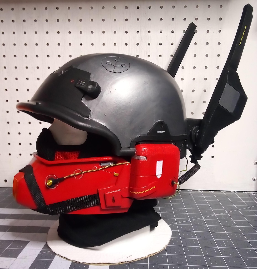 DIY Cyberpunk Arasaka Style Helmet & Mask EVA Foam Template - Etsy