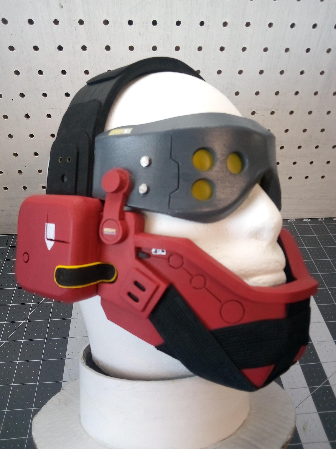 DIY Cyberpunk Elite Mask EVA Foam Template - Etsy