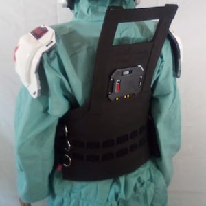 DIY Cyberpunk Trauma Team Vest & Shoulders Cosplay EVA Foam Template - Etsy