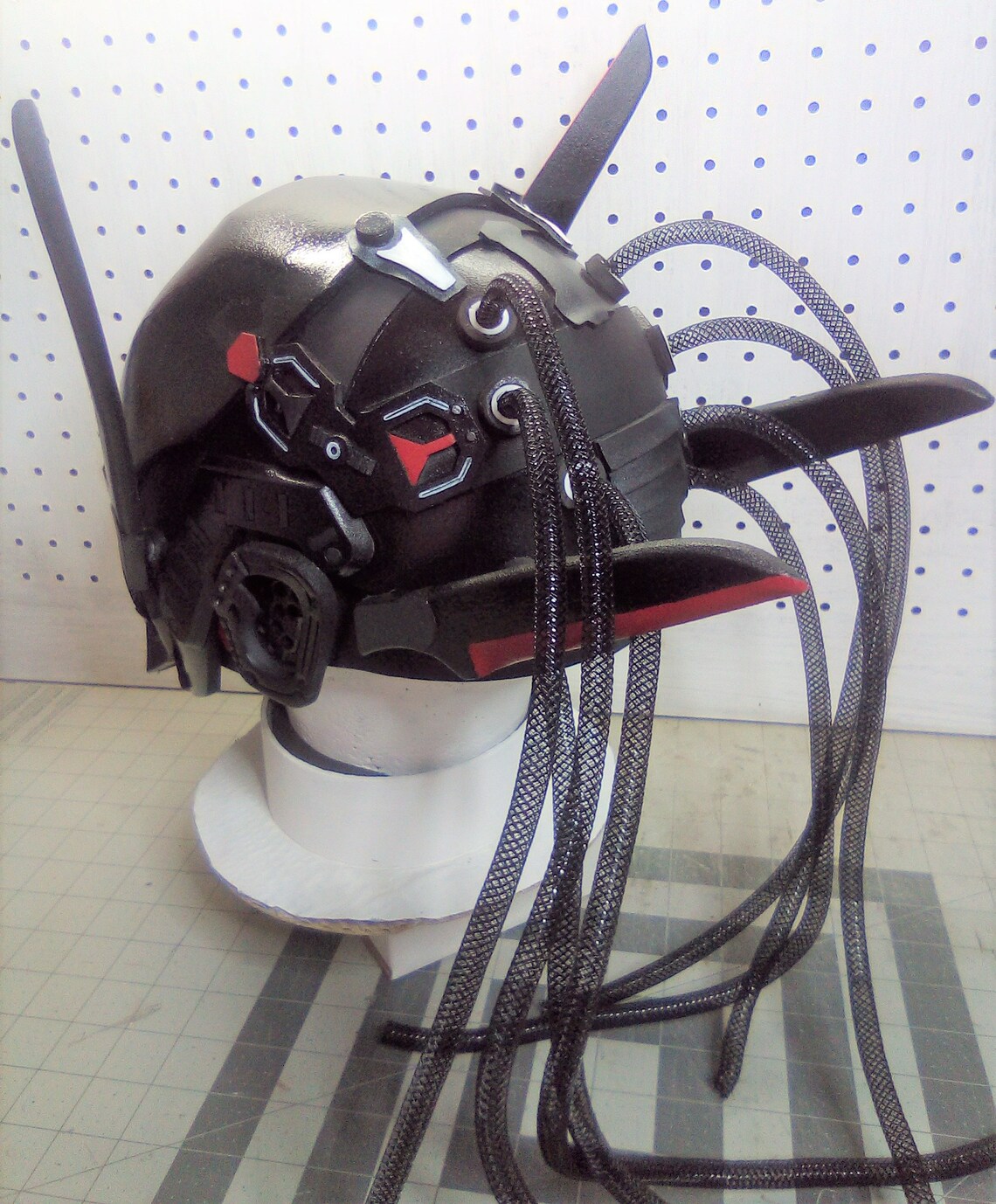 DIY Cyberpunk Techwear Pilot Helmet EVA Foam Template - Etsy