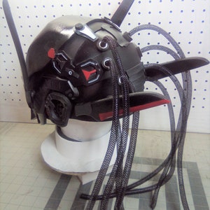 DIY Cyberpunk Techwear Pilot Helmet EVA Foam Template - Etsy