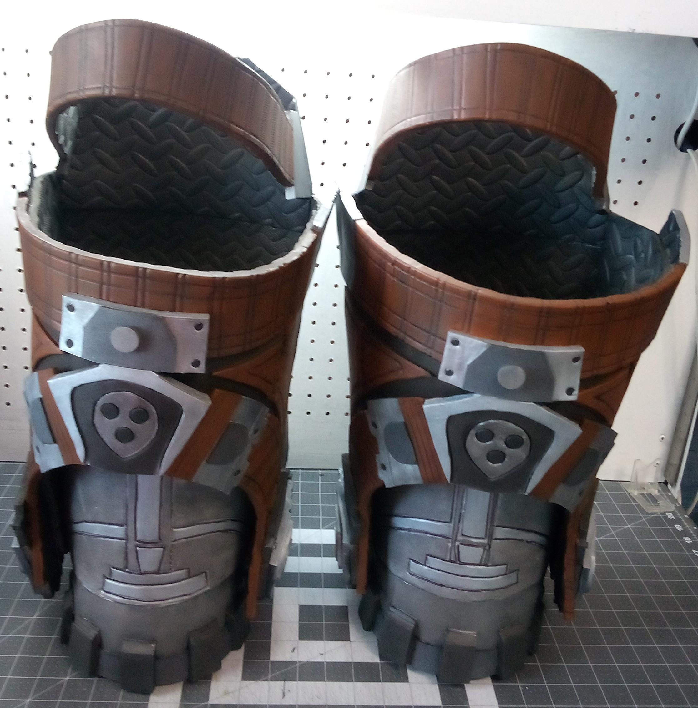 DIY Baird Style COG Boot EVA Foam Template - Etsy
