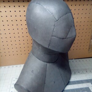 DIY Mannequin Bust Head EVA Foam Template - Etsy